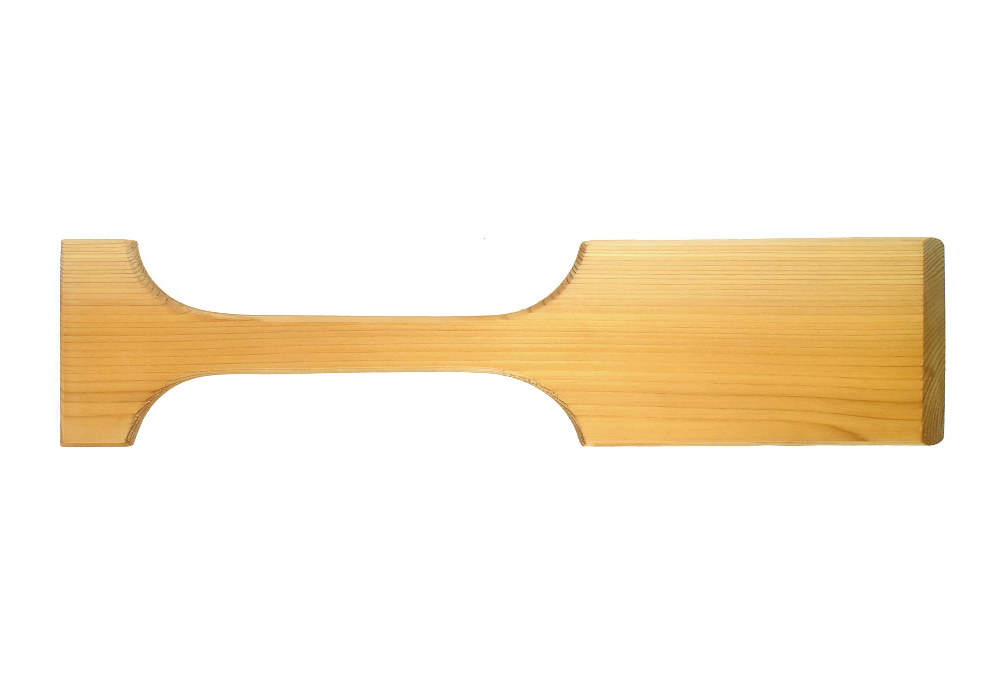 Cedar barbecue scraper